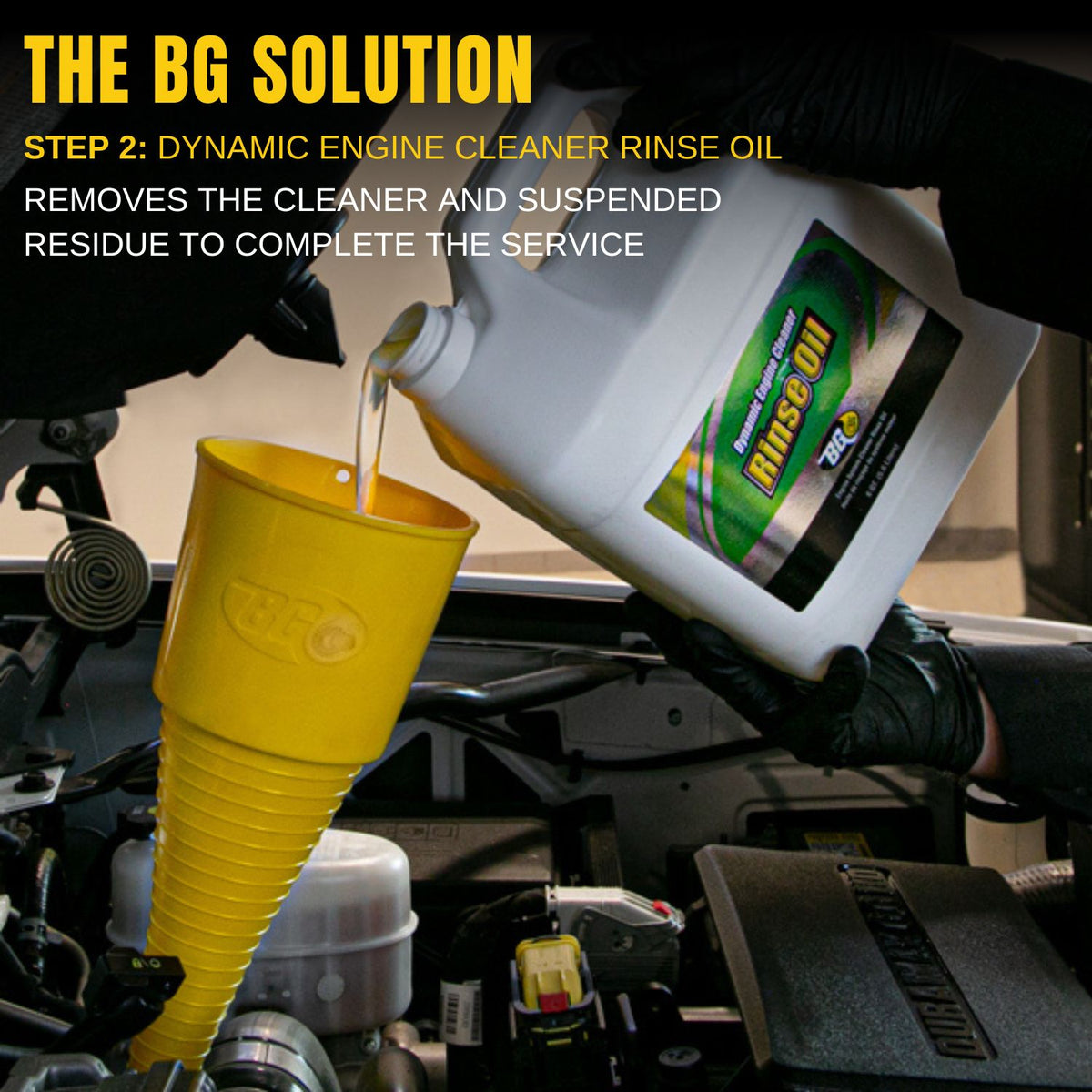 BG Dynamic Engine Restoration Service Kit with Dual-Action Cleaning ...