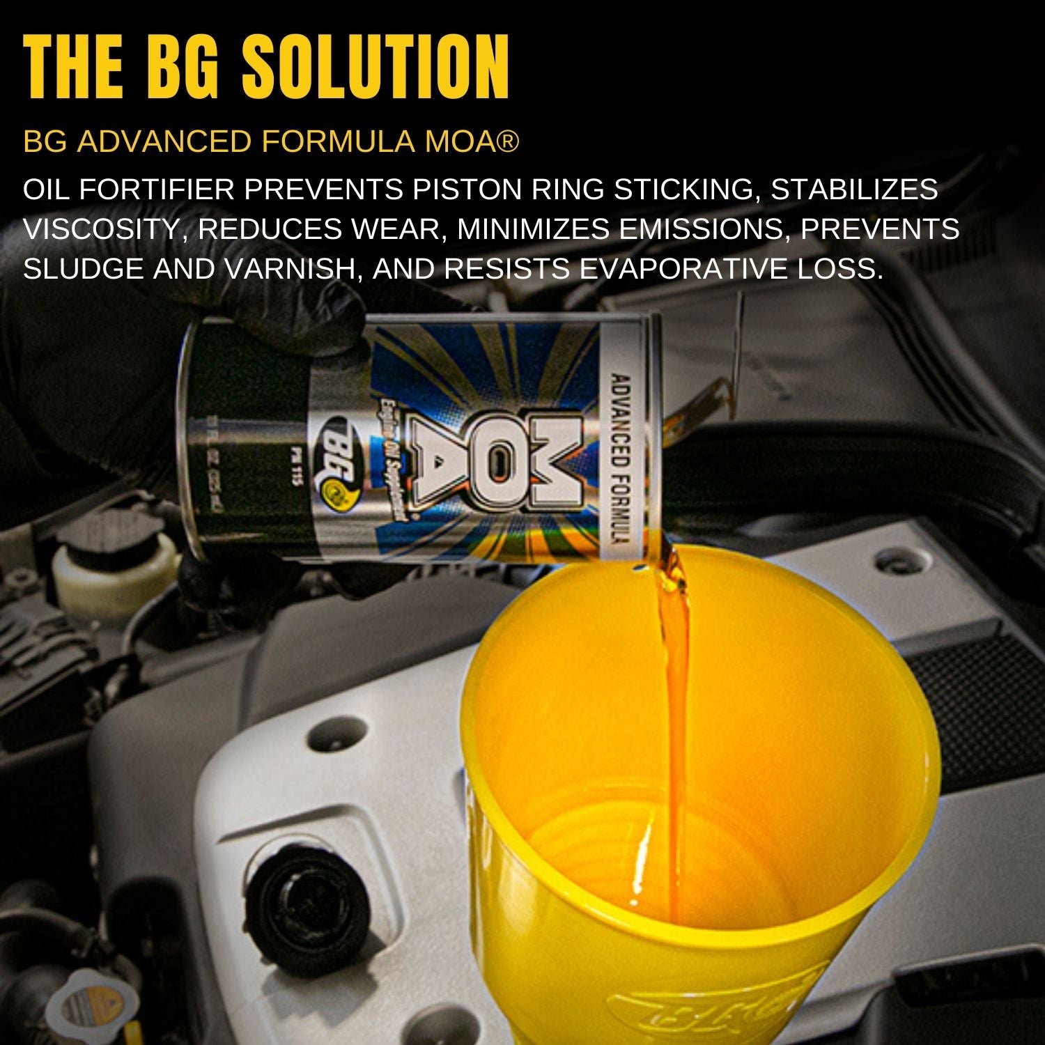 BG Dynamic Engine Restoration Service Kit with Dual-Action Cleaning ...